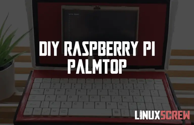 DIY Raspberry Pi Laptop/Palmtop Computer [Kitchen Build]