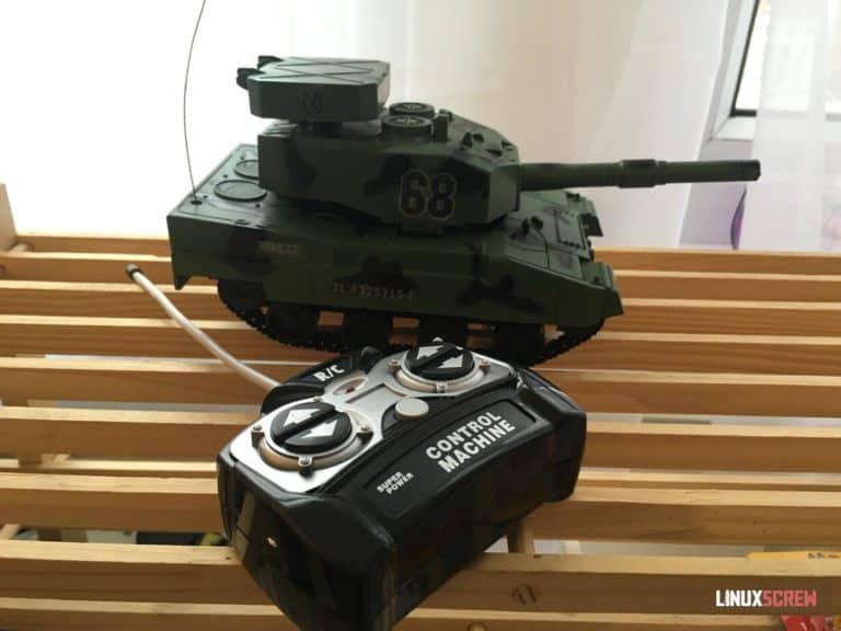 Raspberry Pi & Python Powered Tank