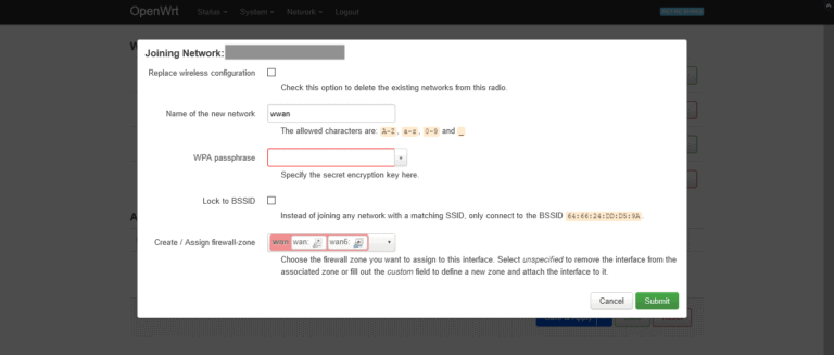OpenWrt: Set up a Basic Network Including WiFi Bridge, IP Address, DHCP