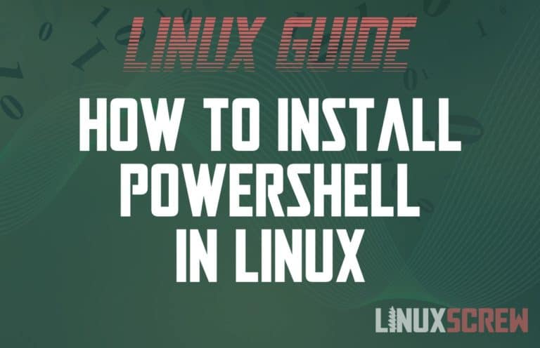 How to Install PowerShell in Linux/Ubuntu
