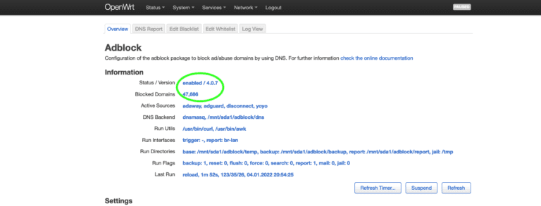 How to Set up AdBlock DNS Ad Blocking in OpenWRT