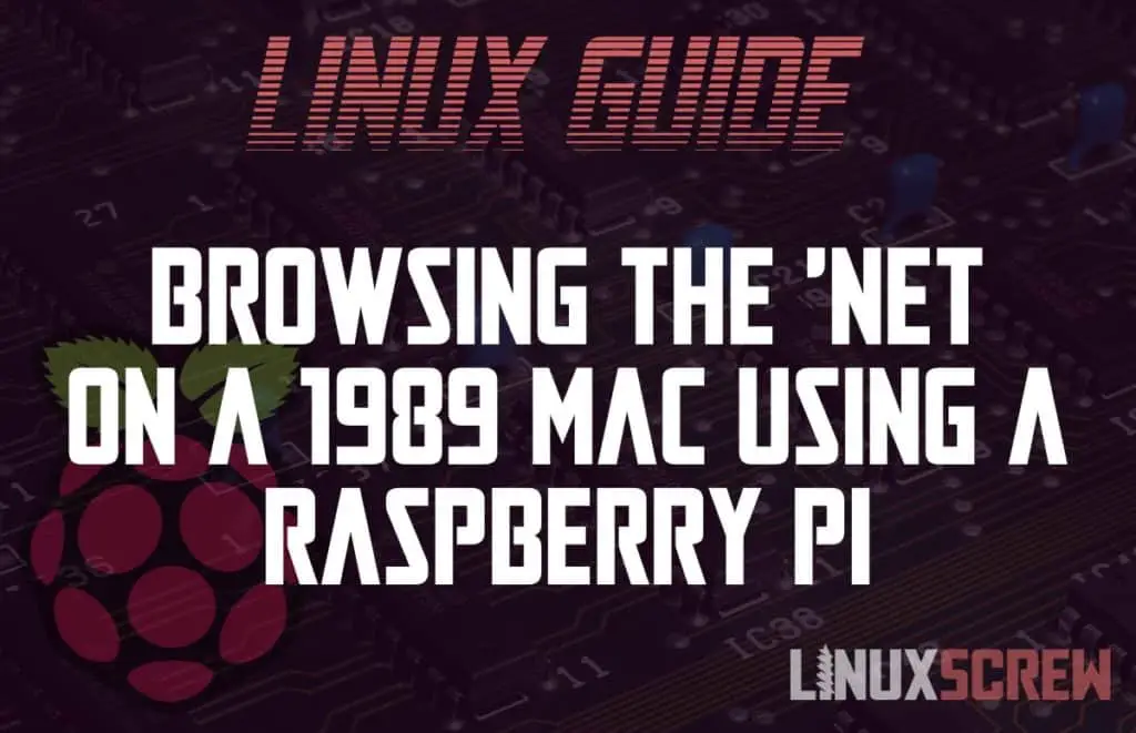 Browsing the Internet on a 1989 Macintosh II with a Web Rendering Proxy