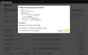 Configuring a Privacy VPN with OpenVPN on OpenWrt With LuCI