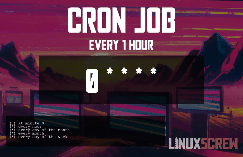 Cron Job Every 1 Hour Crontab 